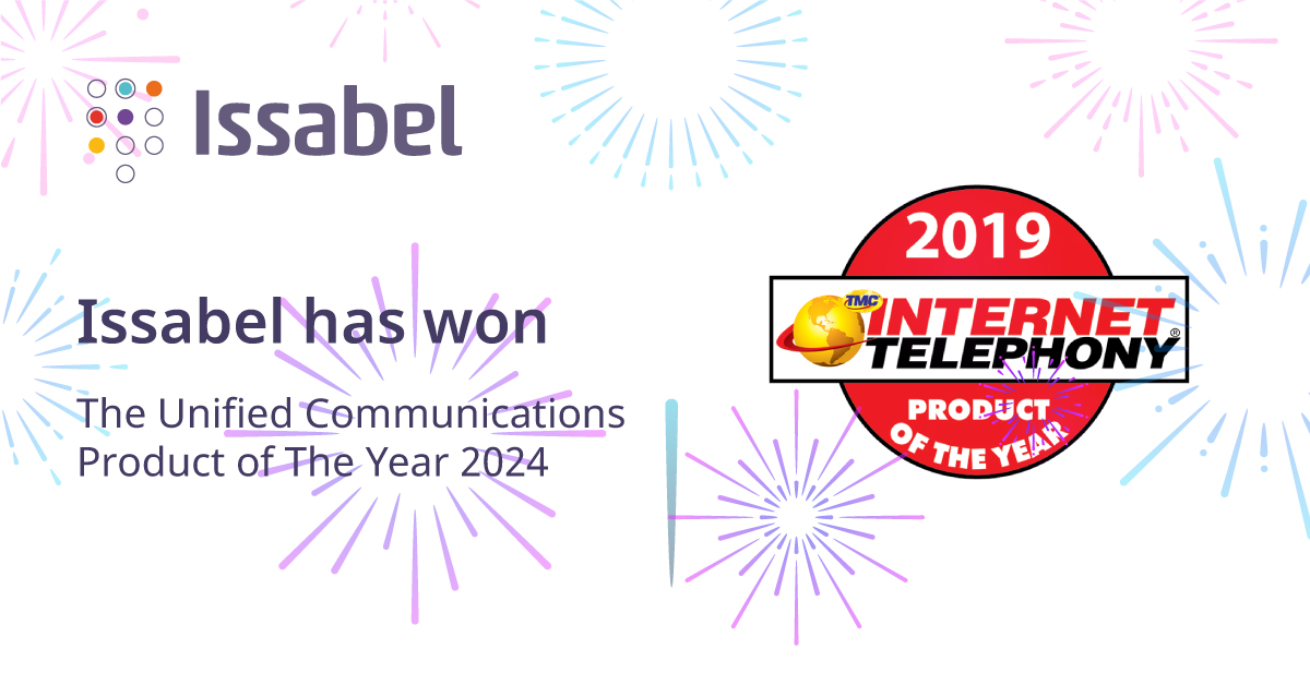 Issabel Receives the Internet Telephony Product of the Year Award in 2019 | Issabel
